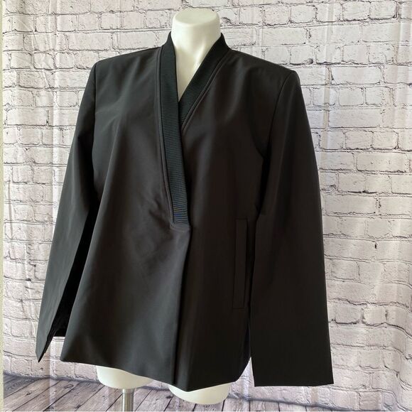 Gstq | Jackets & Coats | Gstq Split Sleeve Blazerjacket Black Sizexl ...